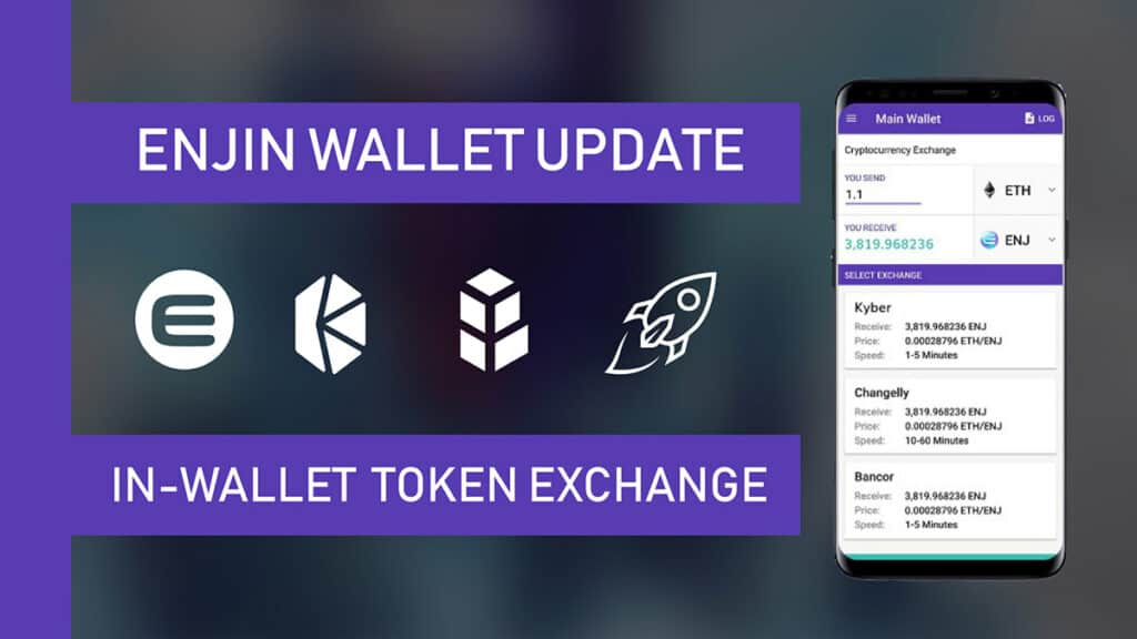 Enjin Wallet Now Supports Token Swaps - A Big Step For Enjin, A Huge ...