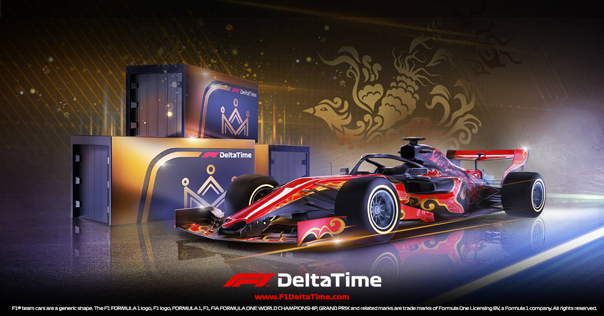 F1 Delta Time Starts Crate Sale For Official F1 NFTs Of Race Cars ...