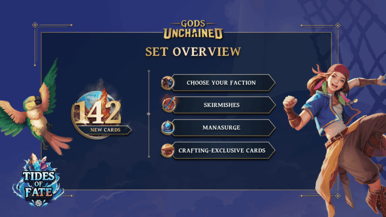 Gods Unchained Introduces Tides Of Fate - EGamers.io - P2E NFT Games Portal